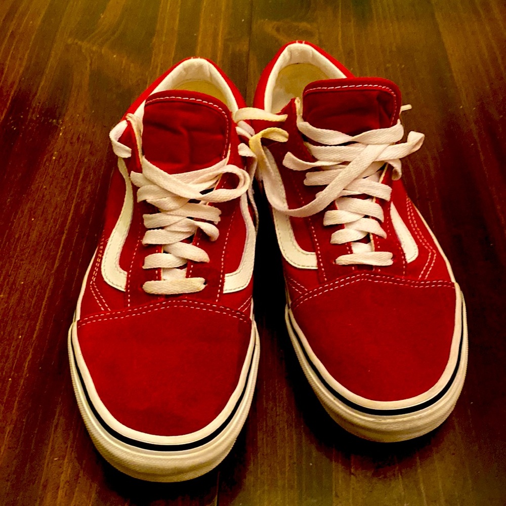 Vans Low-Cut Red Dirt, Discoloration Red Size 26.5cm … - Gem
